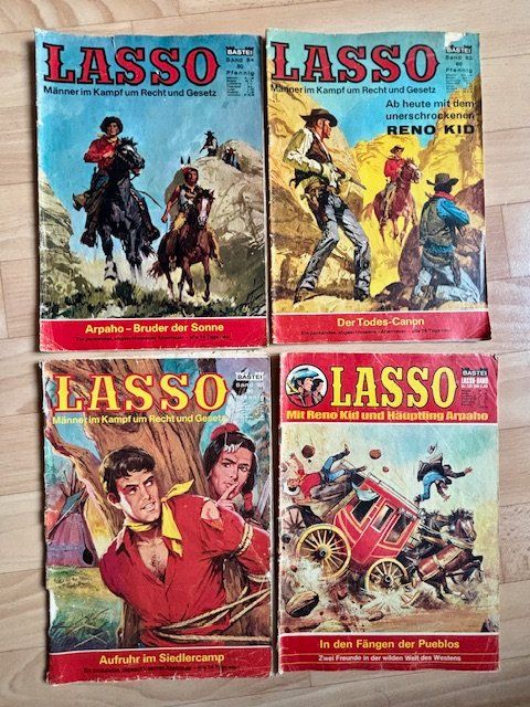 Lasso Comic Band 82,84,93,101 Bastei Verlag (Gebraucht) in Kehrsatz für CHF 11.95 – mit ...