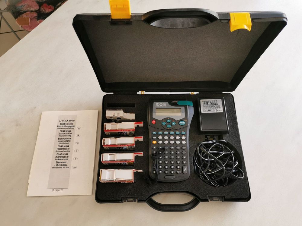 DYMO 2000 elektron. Beschriftungsgerät (Neu (gemäss Beschreibung)) in ...