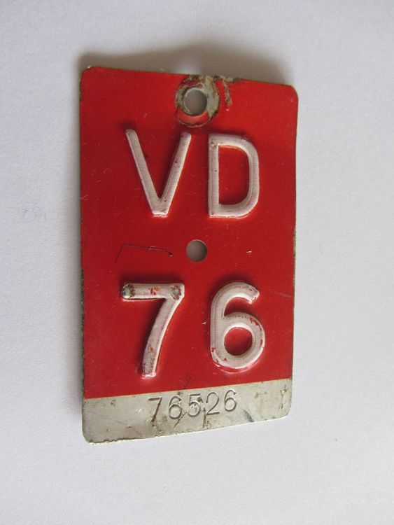 PLAQUE VD 76 | Kaufen auf Ricardo
