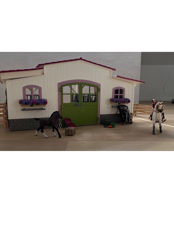 Schleich Reiterhof mit Reiterin, Pferden und Zubehör 42344 | Kaufen auf ...