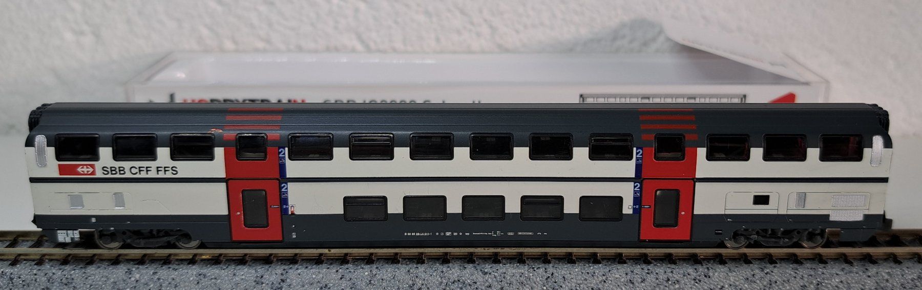 SBB CFF FFS IC 2000 B 2. Kl. Hobbytrain Spur N OVP (Gebraucht) in Salez ...