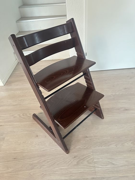 Stokke Tripp Trapp Kinderstuhl Dunkelbraun (Gebraucht) in Rafz für CHF ...