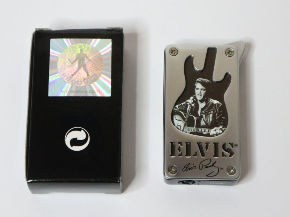 Elvis Presley Metall Feuerzeug unbenutzt nachfüllbar (Neu (gemäss ...