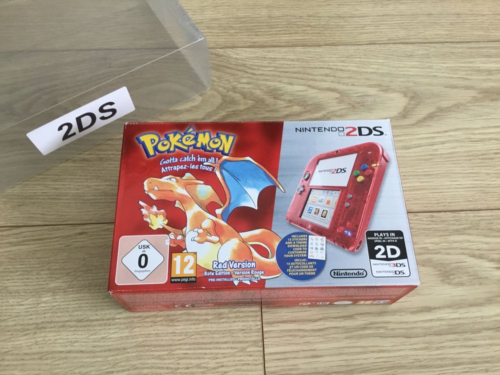 Nintendo 2DS Konsole Pokemon Rot NEU Sealed! | Comprare su Ricardo