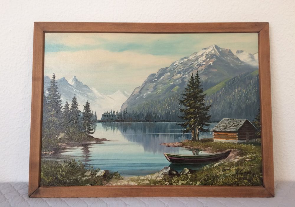 Ölgemälde des bekannten Malers Alois Gerig (Gebraucht) in Derendingen ...