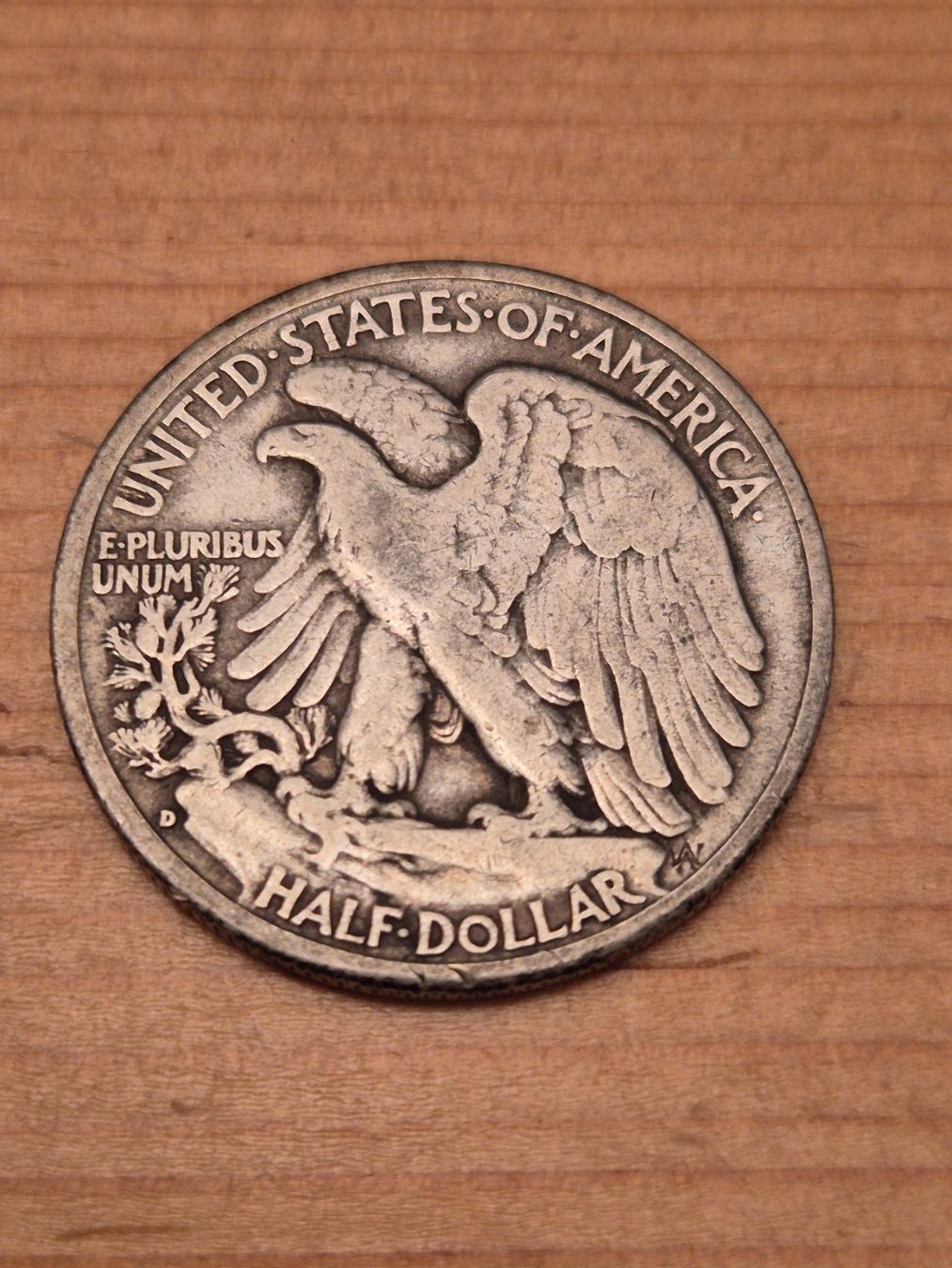 USA 1/2 Dollar 1943 D Silber Zustand gemäss Bilder (Gebraucht) in ...