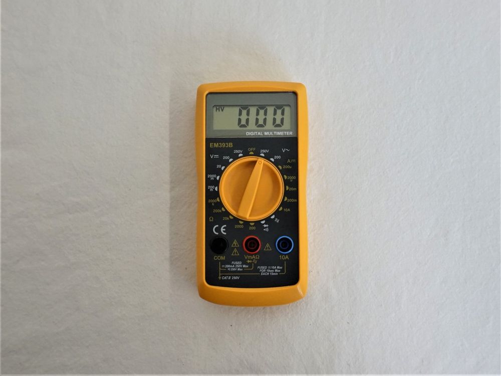 Digital Multimeter "Max Hauri" EM393B | Kaufen auf Ricardo