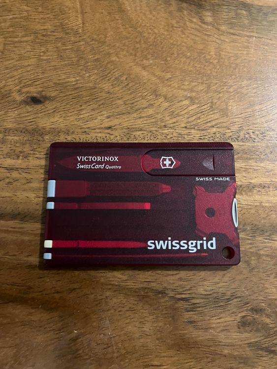 Victorinox SwissCard Quattro Kreditkartenwerkzeug (Gebraucht) in ...