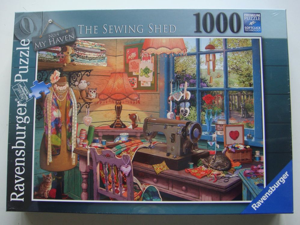 1000 - The Sewing Shed - Nähatelier - Ravensburger - NEU (Neu und ...
