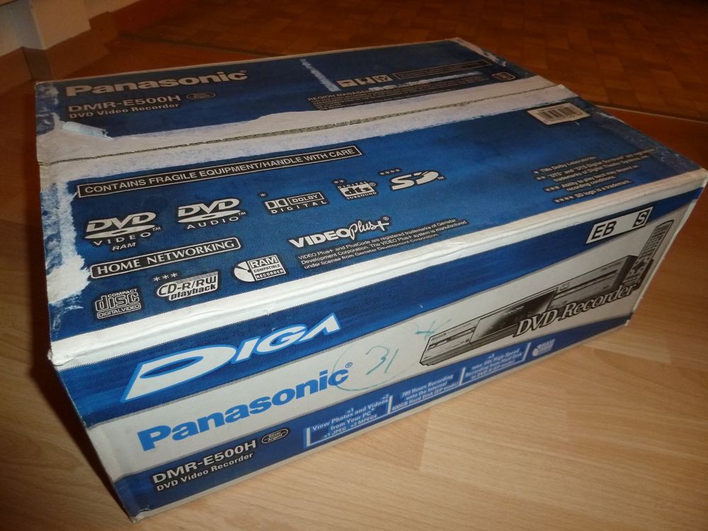 Panasonic DMR-E500H DVD Recorder (Neu (gemäss Beschreibung)) in für CHF 100 – mit Lieferung auf ...
