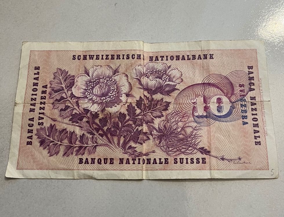 10Fr Note 1956 | Kaufen auf Ricardo