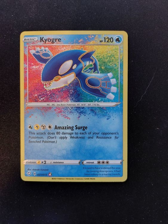 Kyogre Amazing Rare | Kaufen auf Ricardo