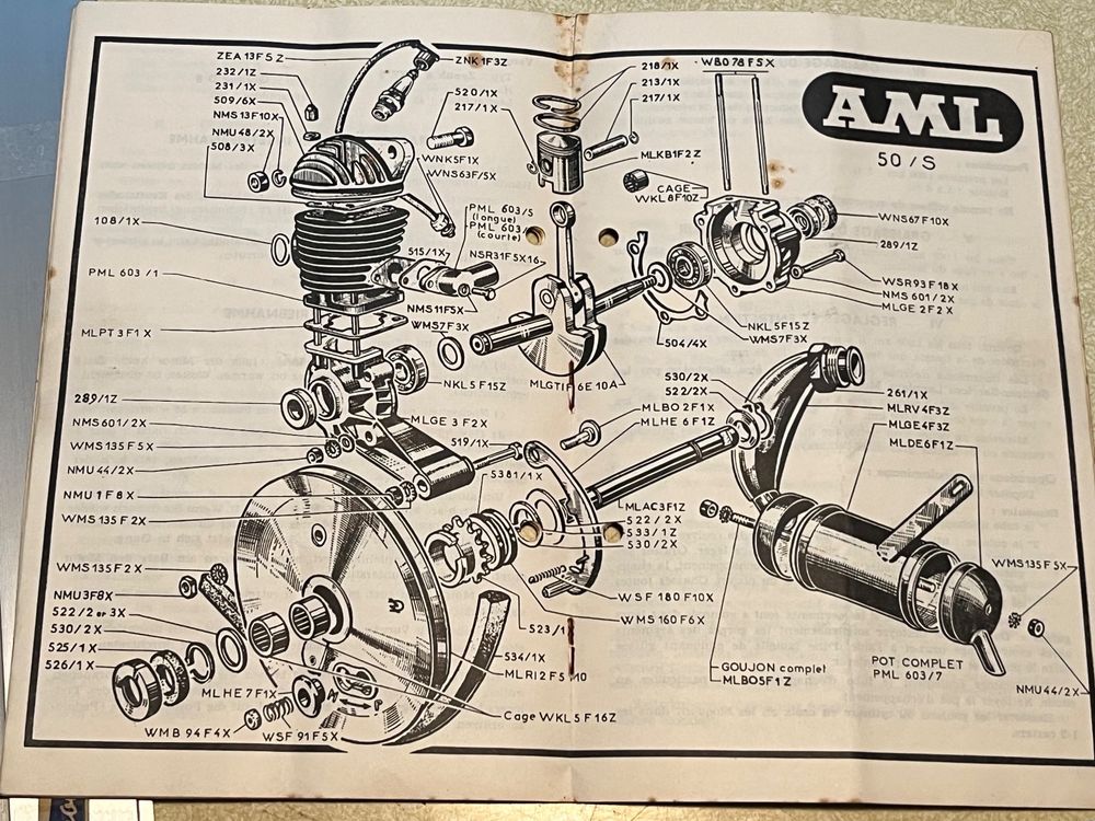 buch, heft, AML lavette motor 1 ps 49 m3 (Gebraucht) in Emmenmatt für ...
