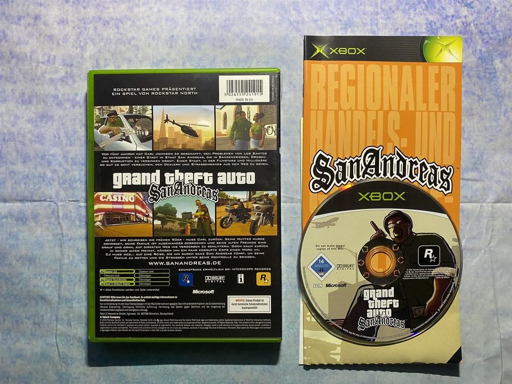 Xbox: Grand Theft Auto San Andreas | Kaufen auf Ricardo
