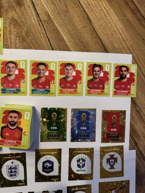 Panini FIFA WM 2026 Sticker 600+ Stück Bundle ab 1.- (Neu (gemäss ...