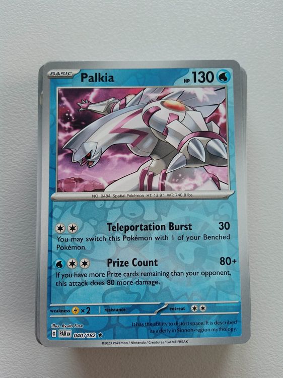 Palkia Reverse Holo - Paradox Rift Pokemon | Kaufen auf Ricardo