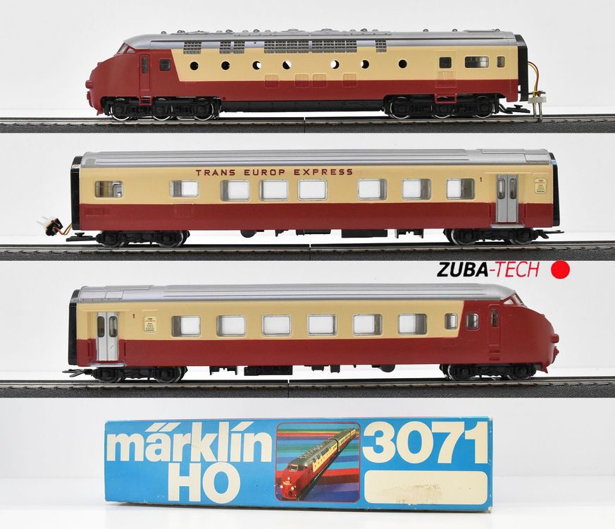 Märklin 3071 Dieseltriebzug RAm TEE SBB H0 Analog mit OVP (Neu (gemäss ...