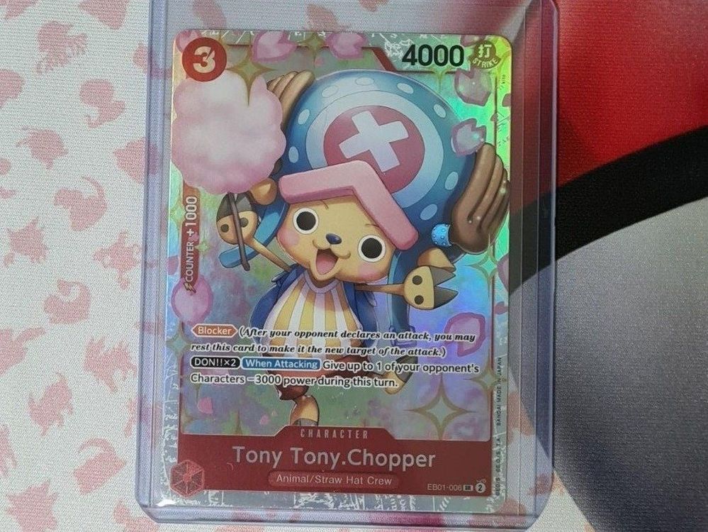 One Piece TCG: Tony Tony.Chopper - SR - EB01 (EN) | Kaufen auf Ricardo