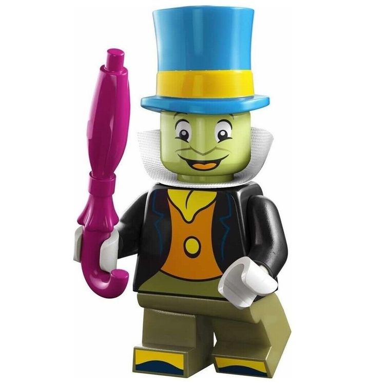 JIMINI CRICKET LEGO MINIFIGURE 71038 DISNEY 100° new in ope (Neu ...