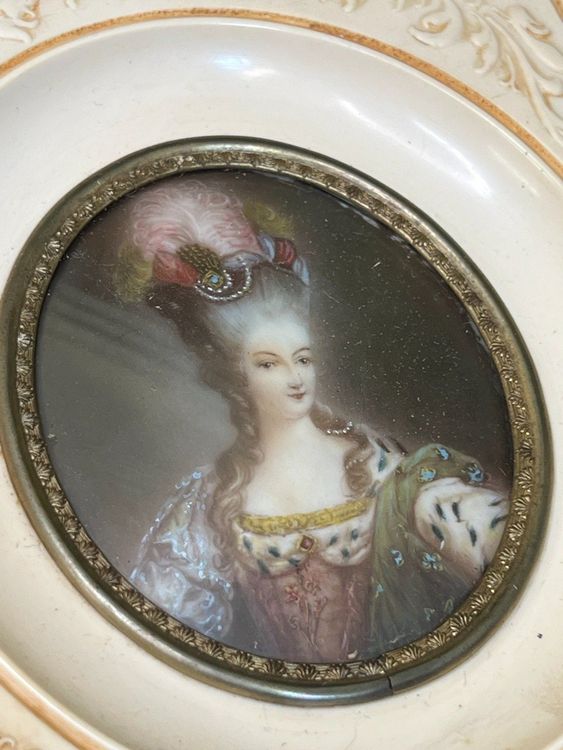 Miniatur Aquarell von Mdm. Pompadour | Kaufen auf Ricardo