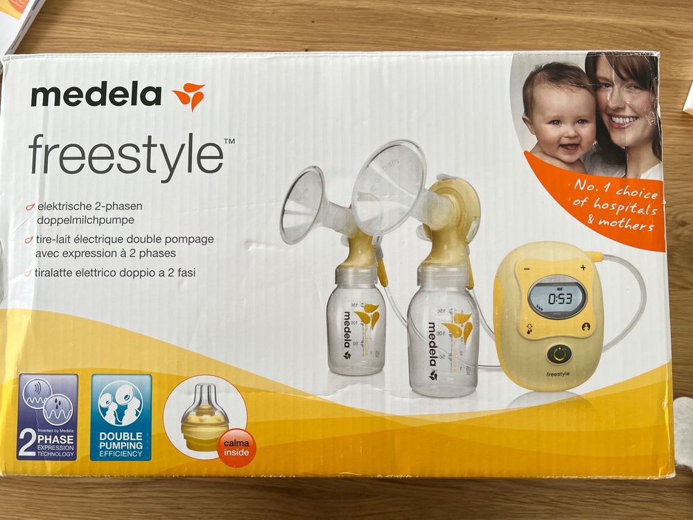 Medela Freestyle elektrische Doppelmilchpumpe | Kaufen auf Ricardo