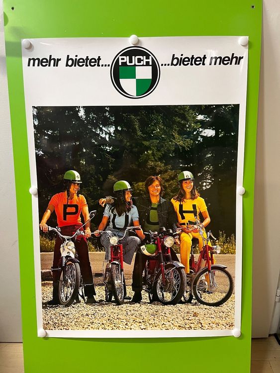 Puch Maxi Poster neu ! (Neu und originalverpackt) in für CHF 24 – mit ...