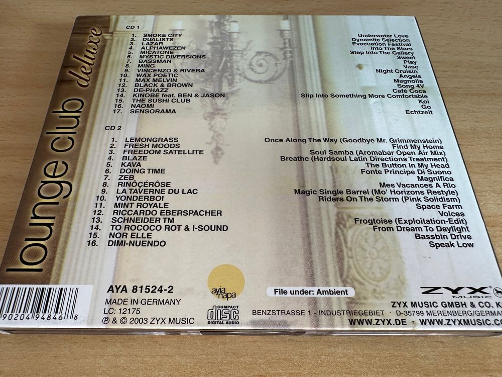 Various – Lounge Club Deluxe - 2 CD | Kaufen auf Ricardo