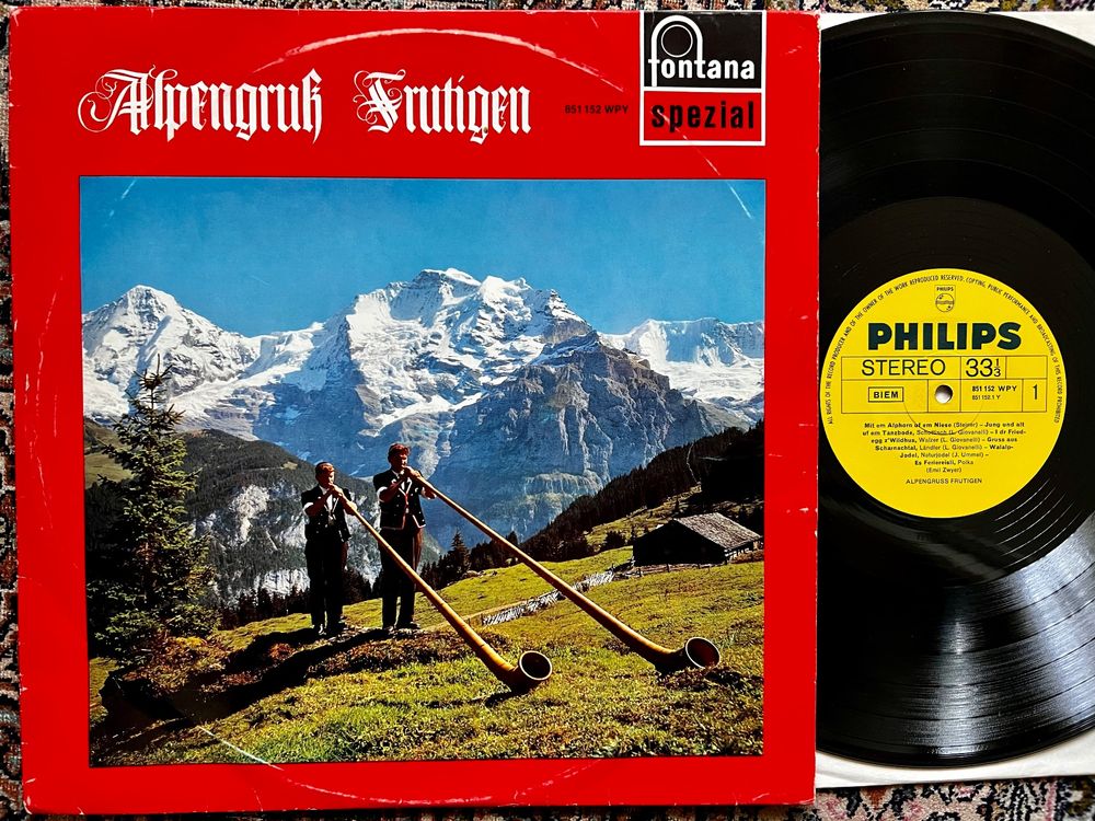 Alpengruss Frutigen RARE LP ♪ GEWASCHEN ♪ (Gebraucht) in Unterseen für CHF 19.9 – mit Lieferung ...