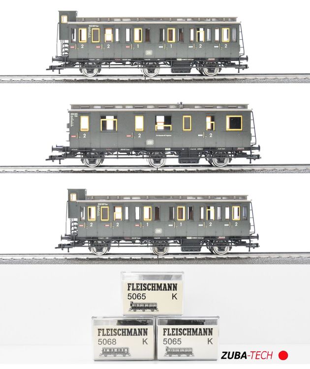 Fleischmann 3x Abteilwagen DB H0 GS mit OVP (Neu (gemäss Beschreibung)) in St. Gallen für CHF 55 ...