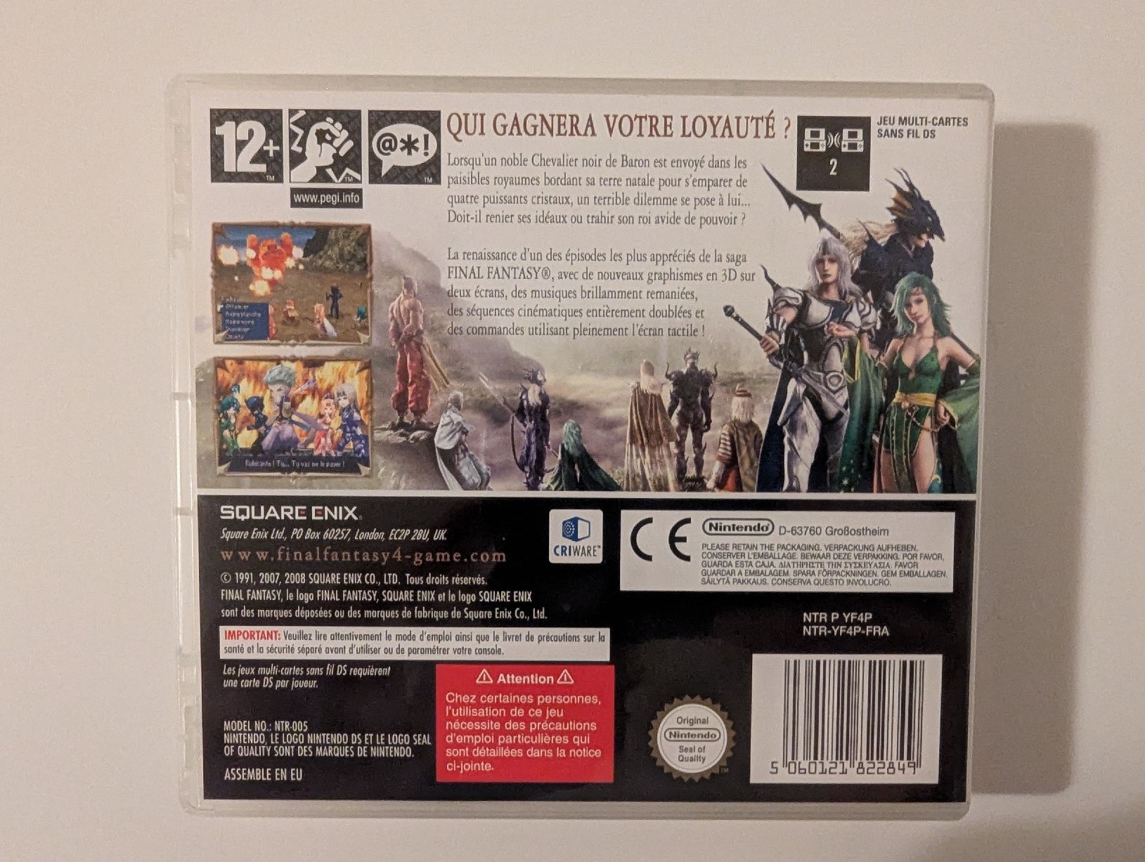 Final Fantasy IV - DS (D'occasion) à Fribourg pour CHF 40 – avec ...