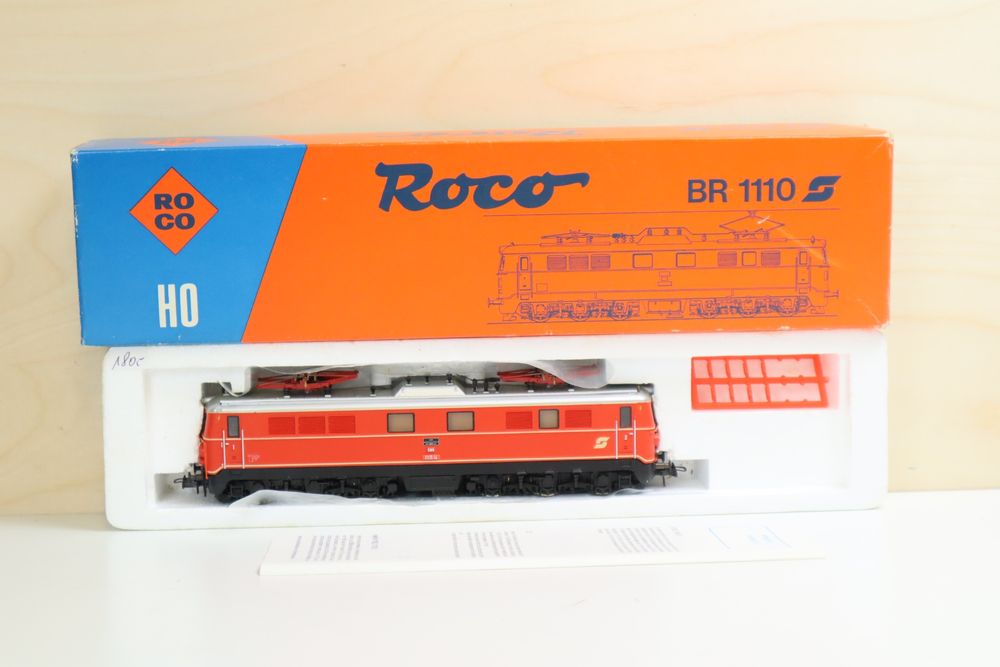 ROCO ÖBB E-Lokomotive BR 1110 Rot - 04198 B - H0 | Kaufen auf Ricardo