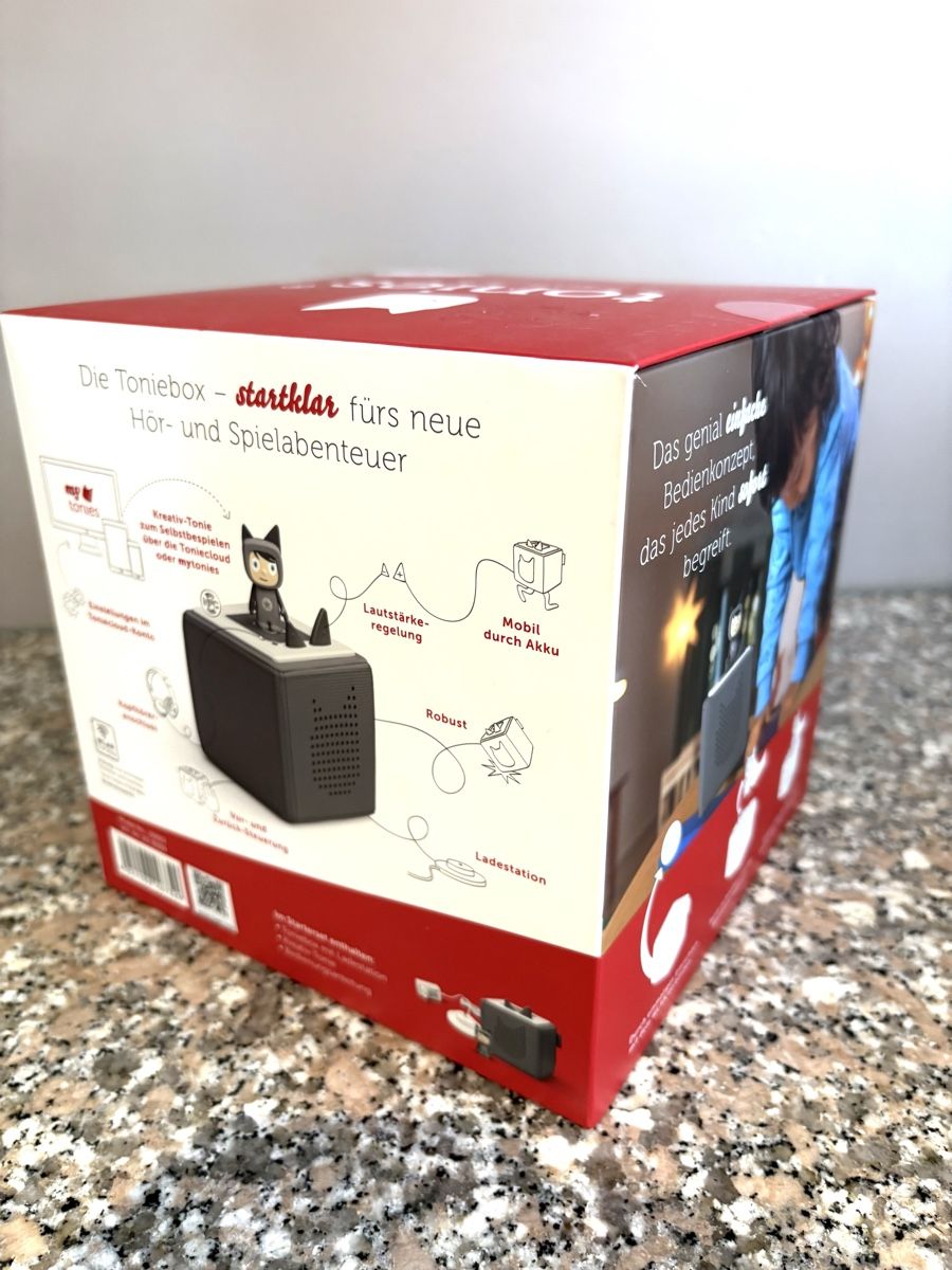 Neue Toniebox Starterset mit Kreativ-Tonie Farbe Anthrazit (Neu und ...