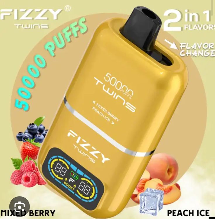 Fizzy Twin VAPE 50'000 Puffs (4 STK.) (Neu und originalverpackt) in ...