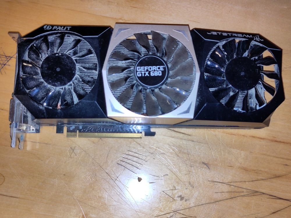 Palit Geforce GTX 680 Jetstream 2048 MB GDDR5 DVI HDMI DP (Gebraucht ...