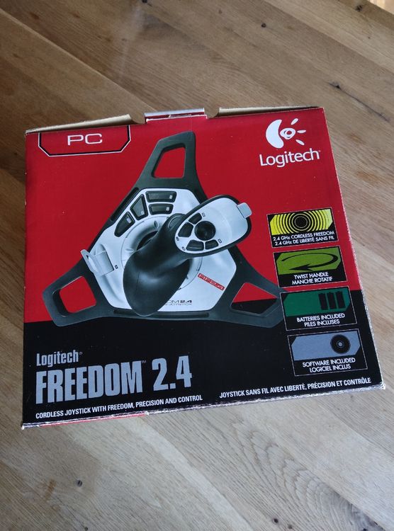 Joystick - Logitech Freedom 2.4 Cordless USB (Neu und originalverpackt ...