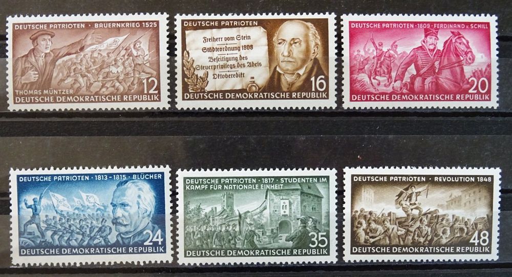 DDR 1953, Serie **postfrisch (Neu und originalverpackt) in Haslen GL für CHF 1.5 – mit Lieferung ...