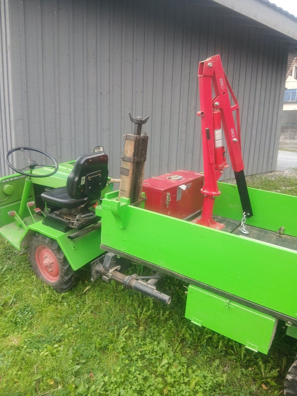 Schilter 1000, Oldtimer Transporter mit Kran, Top Zustand! (Gebraucht ...