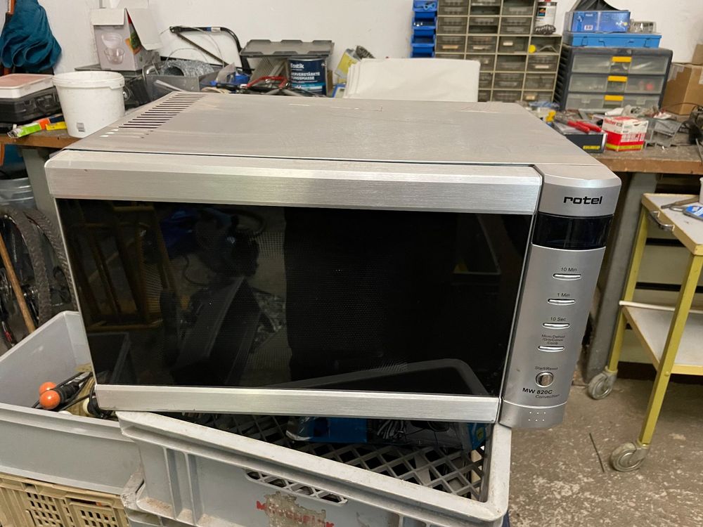 Mikrowelle Rotel MW 820 C mit Umluft und Grill (Gebraucht) in Basel für CHF 25 – mit Lieferung ...