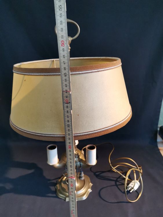 Antike Tischlampe, Alte Tischlampe, Messinglampe, Leuchte (Gebraucht) in Wiedlisbach für CHF 25 ...
