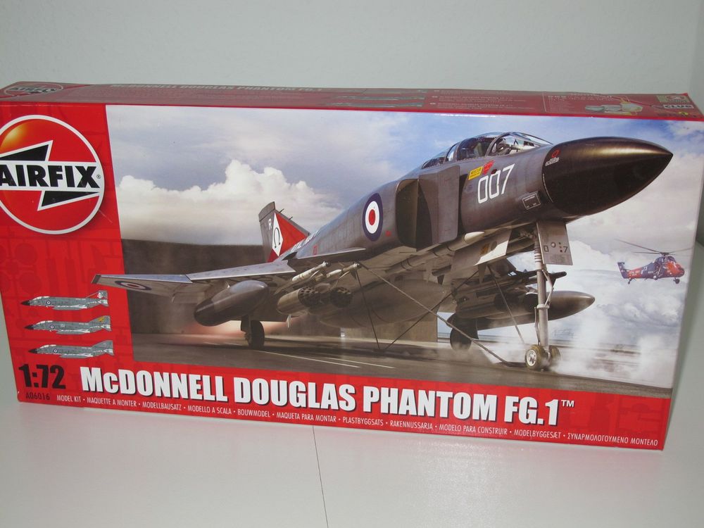 1/72 Airfix Phantom FG.1 "007" (Neu und originalverpackt) in Oberdorf ...