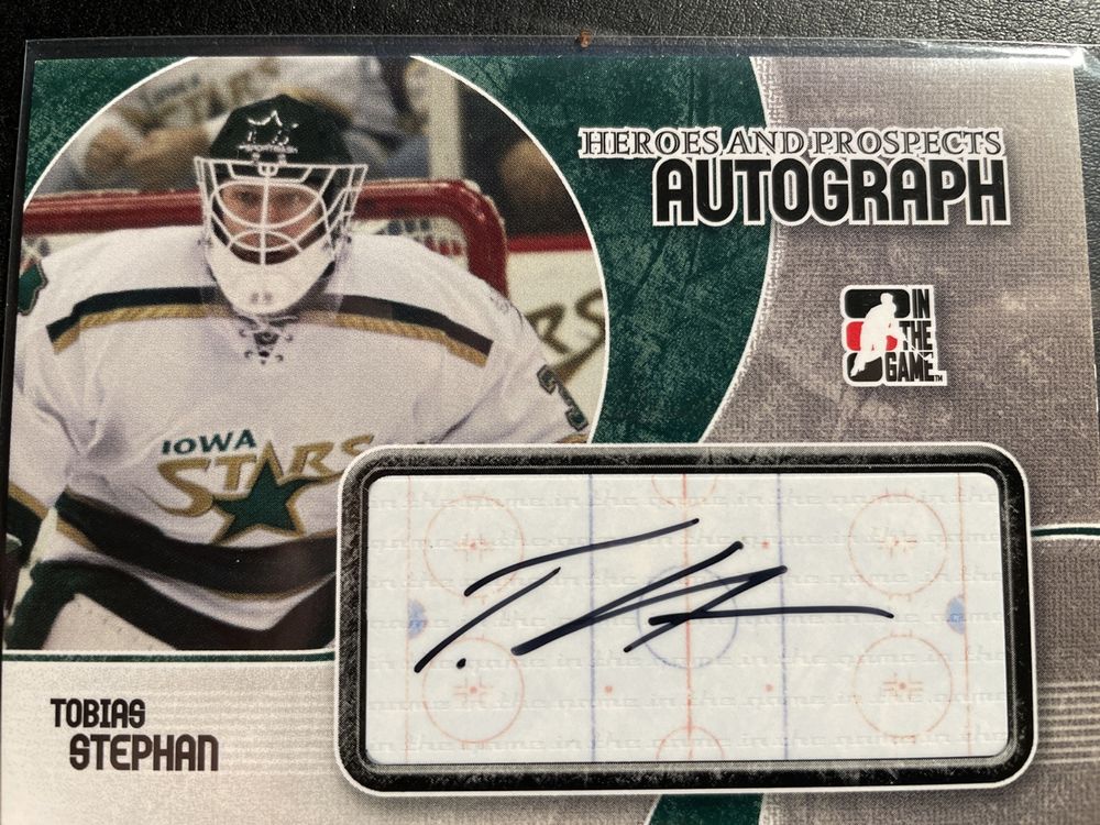 Tobias Stephan, autographe, Dallas, Lausanne, Genève, Zug (Neu (gemäss ...