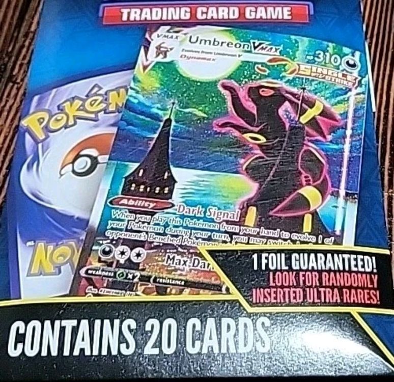 Pokémon TCG: Espansione - Umbreon VMAX! (Nuovo e nell'imballaggio ...