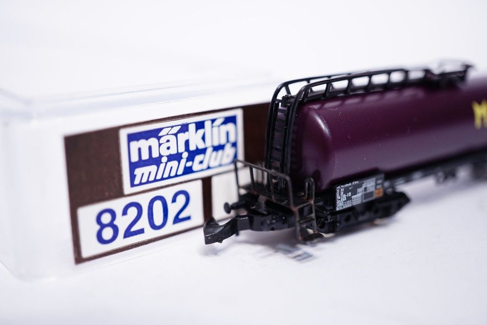 6œ Märklin 8202 DB Minol Tankwagen 4-achsig 2) | Kaufen auf Ricardo