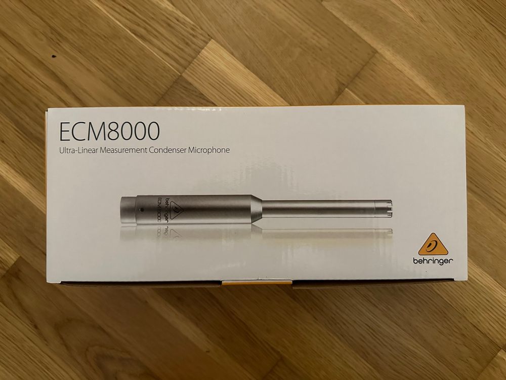 Behringer ECM8000 Messmikrofon | Kaufen auf Ricardo