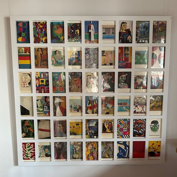 Toller Fotorahmen für 54 Fotos oder Karten | Kaufen auf Ricardo