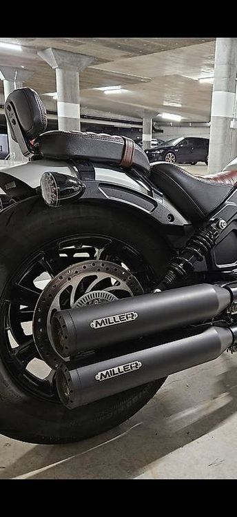 Miller Yuma Slip On Auspuff Indian Scout Bobber (Gebraucht) in Sempach ...