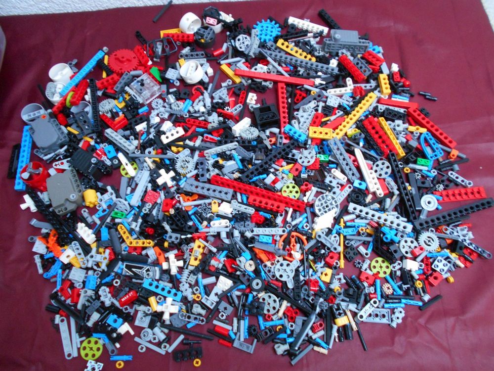 1 Kilo Lego Technik Teile Set 372 Kaufen Auf Ricardo