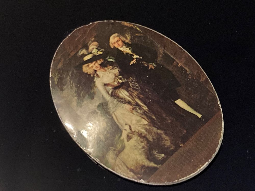 Broche vintage, couple XVIIIème siècle | Kaufen auf Ricardo