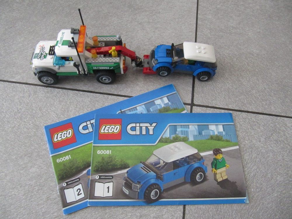 Lego city 60081 Pickup Tow Truck (Gebraucht) in Arbedo für CHF 26 – mit ...