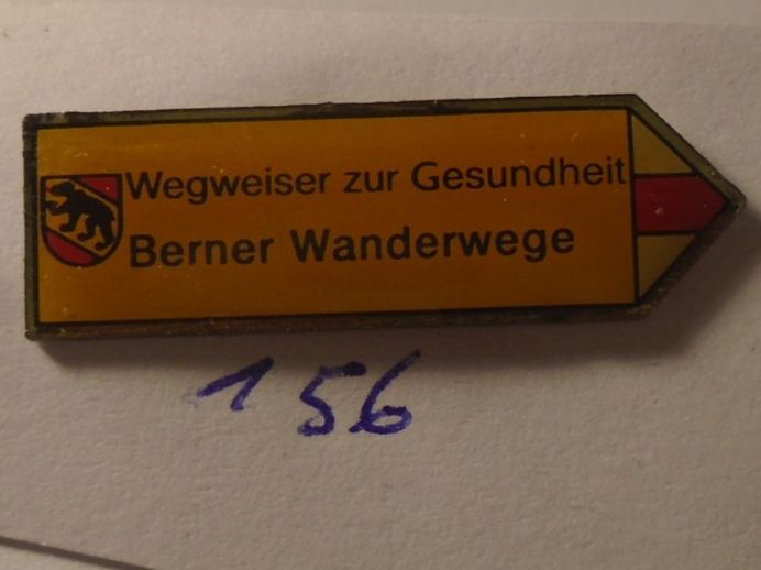 1 Berner Wanderwege Pin (156) (Gebraucht) in Winterthur für CHF 0.6 ...